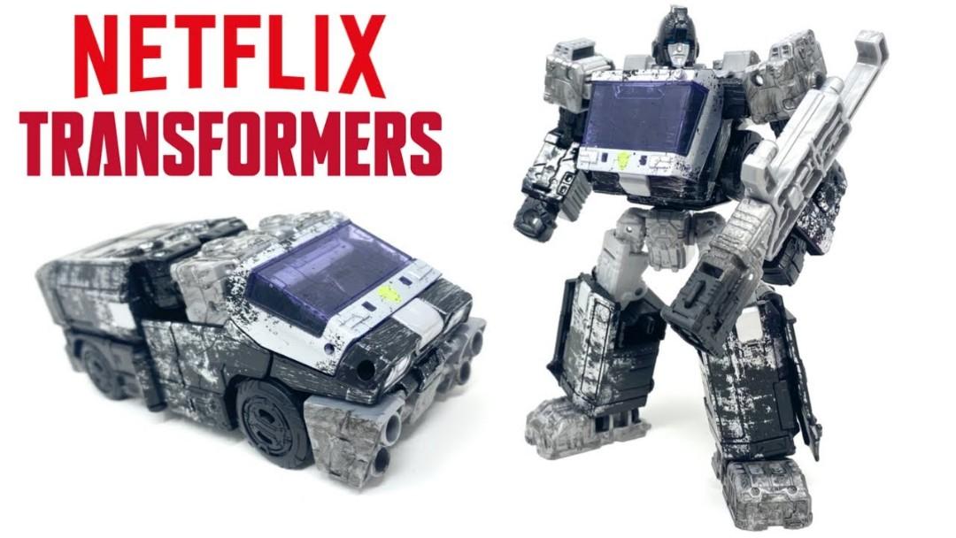 Transformers Netflix Bumblebee, Megatron, Sparkless Seeker, Deseeus ...