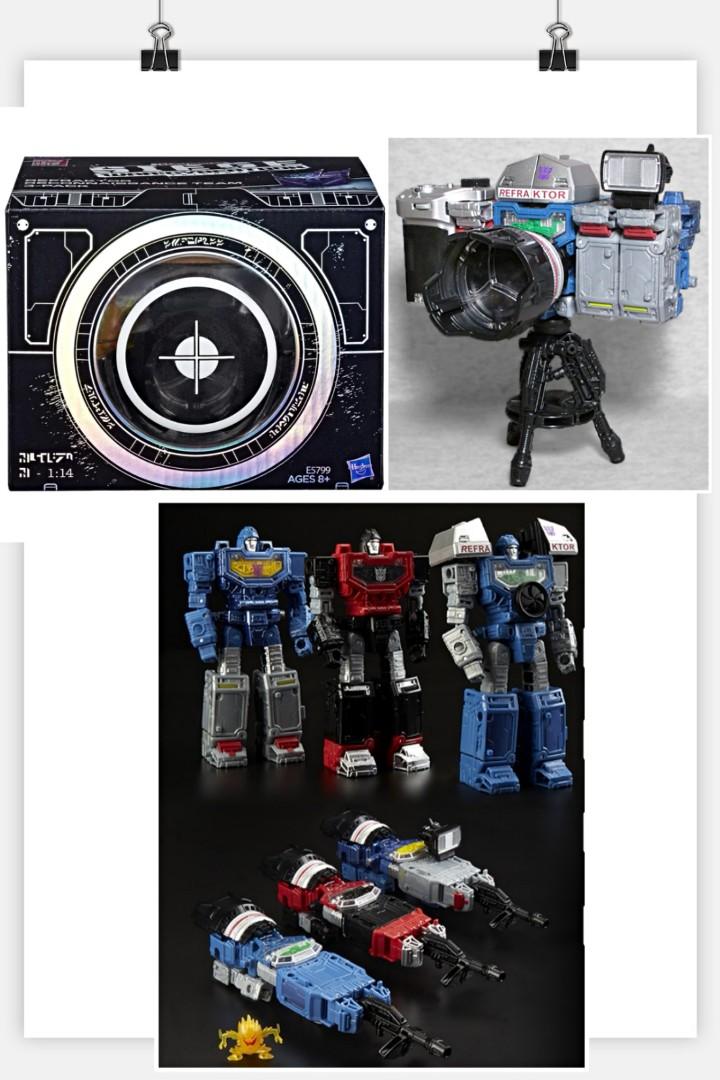 Transformers Netflix Bumblebee, Megatron, Sparkless Seeker, Deseeus ...
