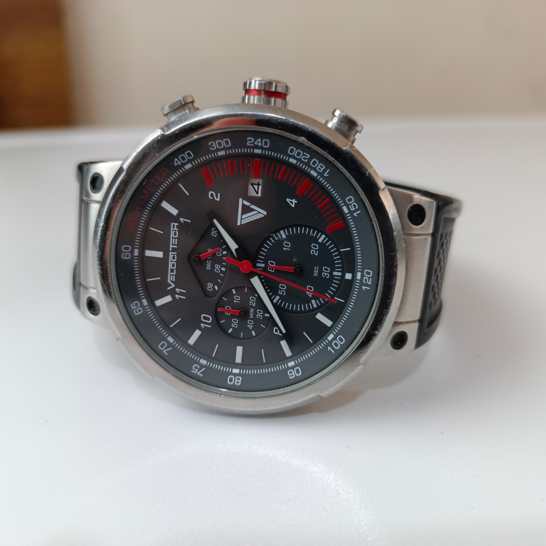 Veloci tech Original, Fesyen Pria, Jam Tangan di Carousell