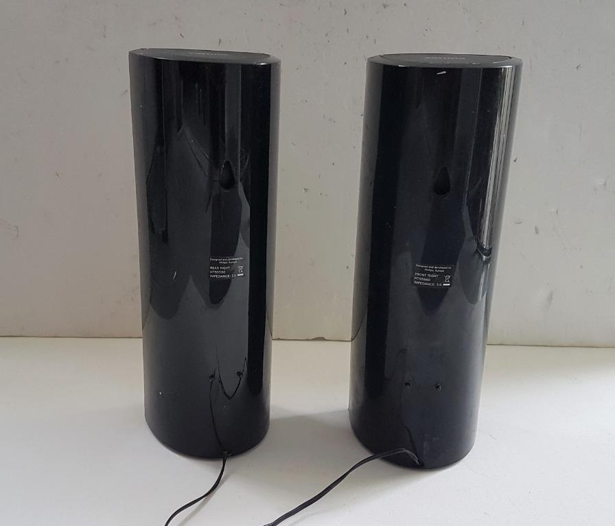 Versatile Philips 3-Way Speaker System, HTS5560, 2 Philips Tower ...
