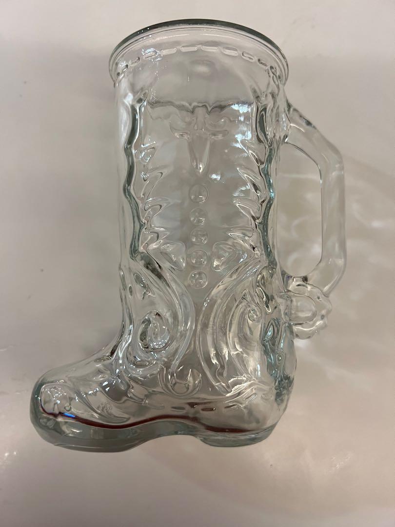 Vintage Glass Mug - Cowboy Boot, Hobbies & Toys, Memorabilia ...
