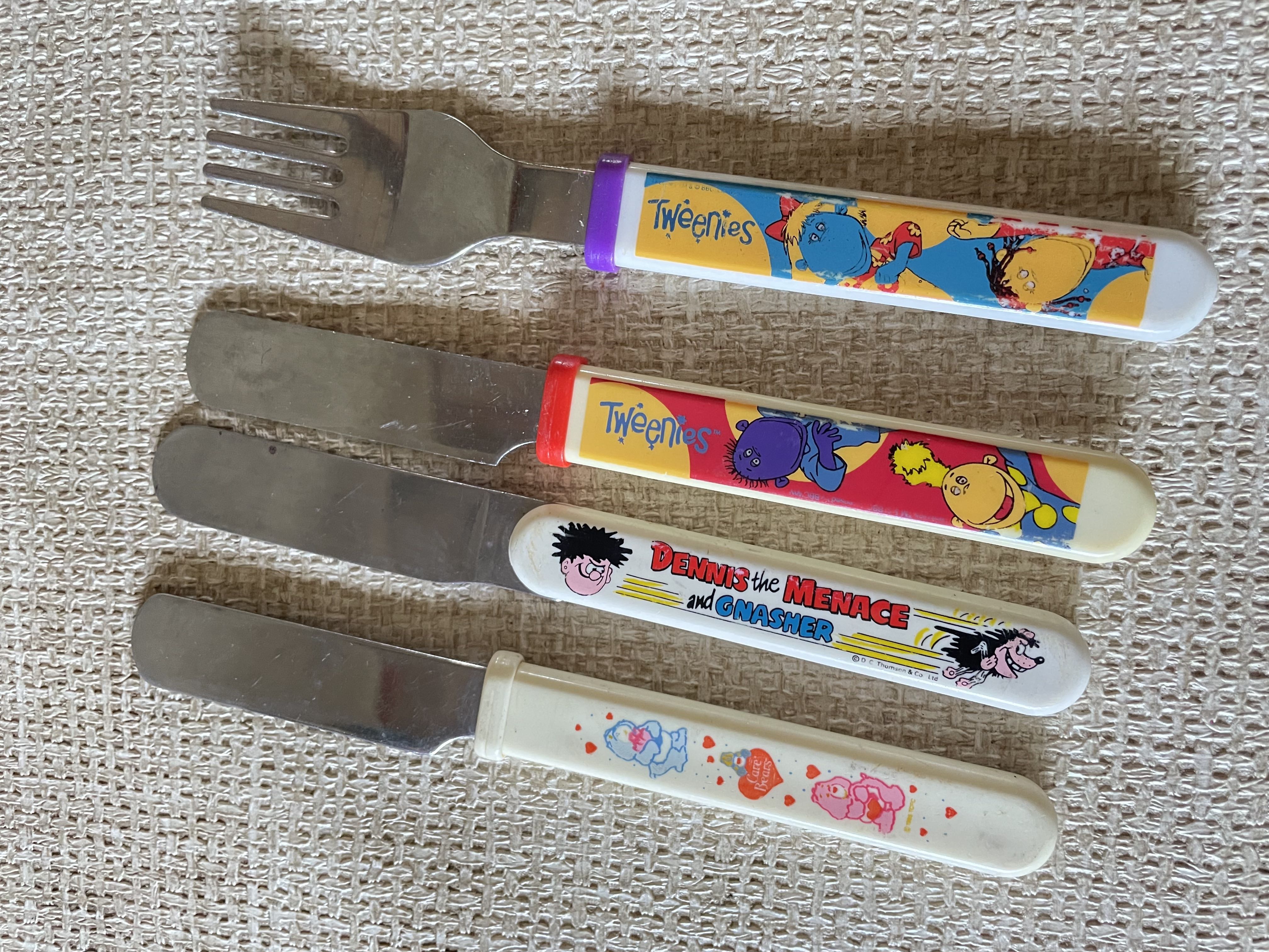Vintage kids cutleries, Furniture & Home Living, Kitchenware ...
