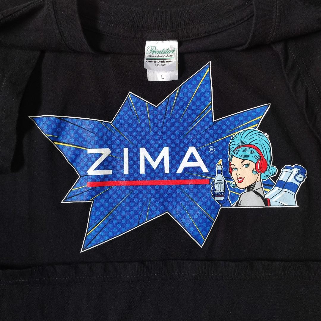 Vintage Zima Beer Tee Shirt, Men's Fashion, Tops & Sets, Tshirts & Polo ...