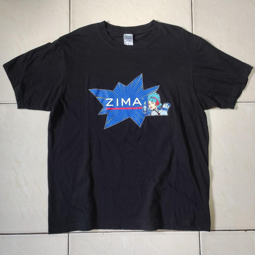 Vintage Zima Beer Tee Shirt, Men's Fashion, Tops & Sets, Tshirts & Polo ...