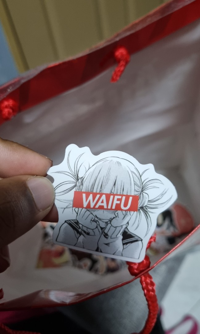 Waifu Stickers (NSFW), Hobbies & Toys, Stationery & Craft, Handmade ...