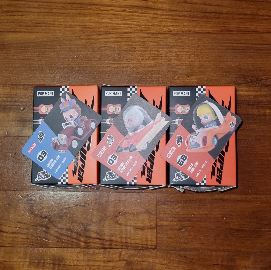 [WTT/WTS] POPCAR Super Track Labubu Classic Car, Labubu Space Age Car ...