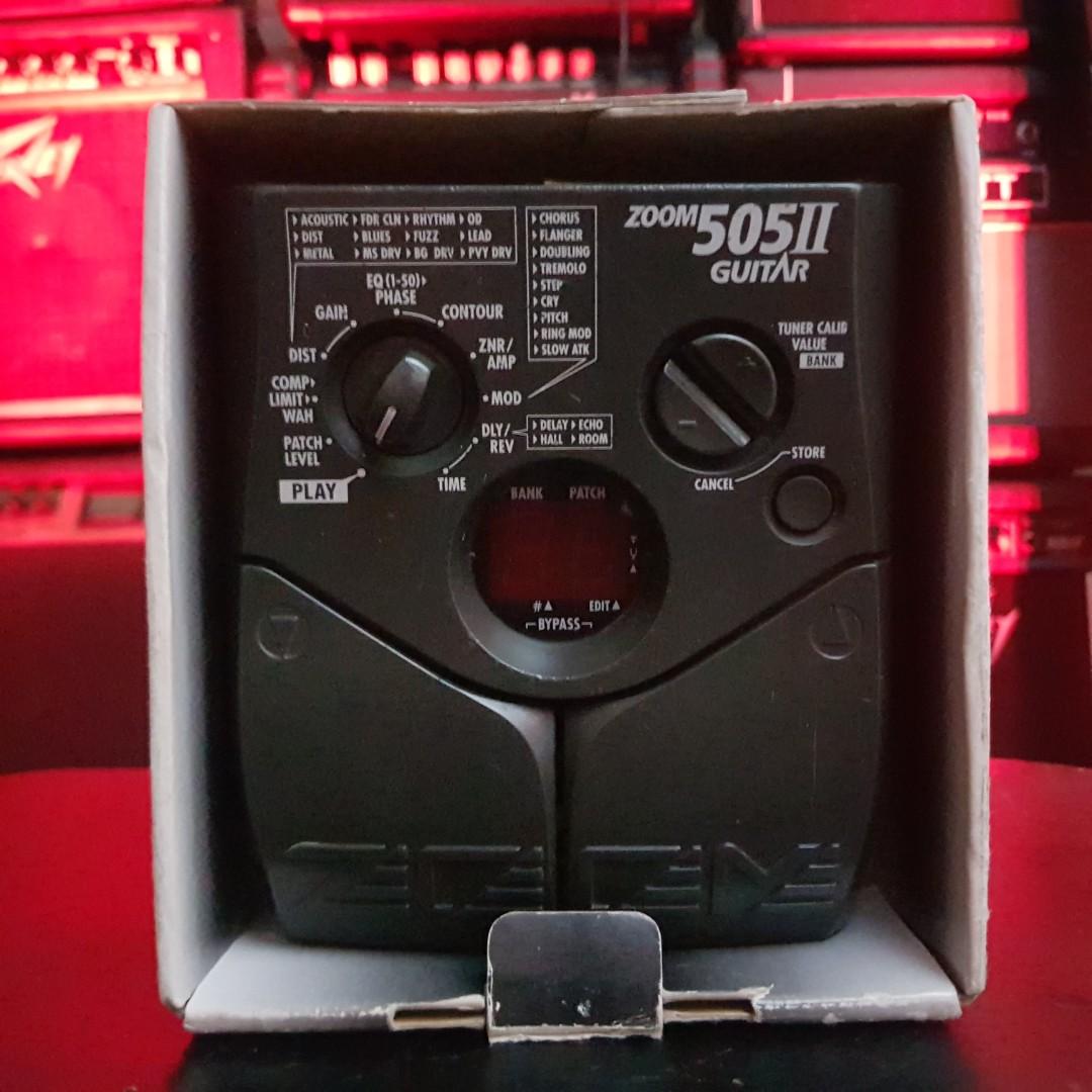 Zoom 505 II Guitar Multi-Effects (Used), Hobbies & Toys, Music & Media ...