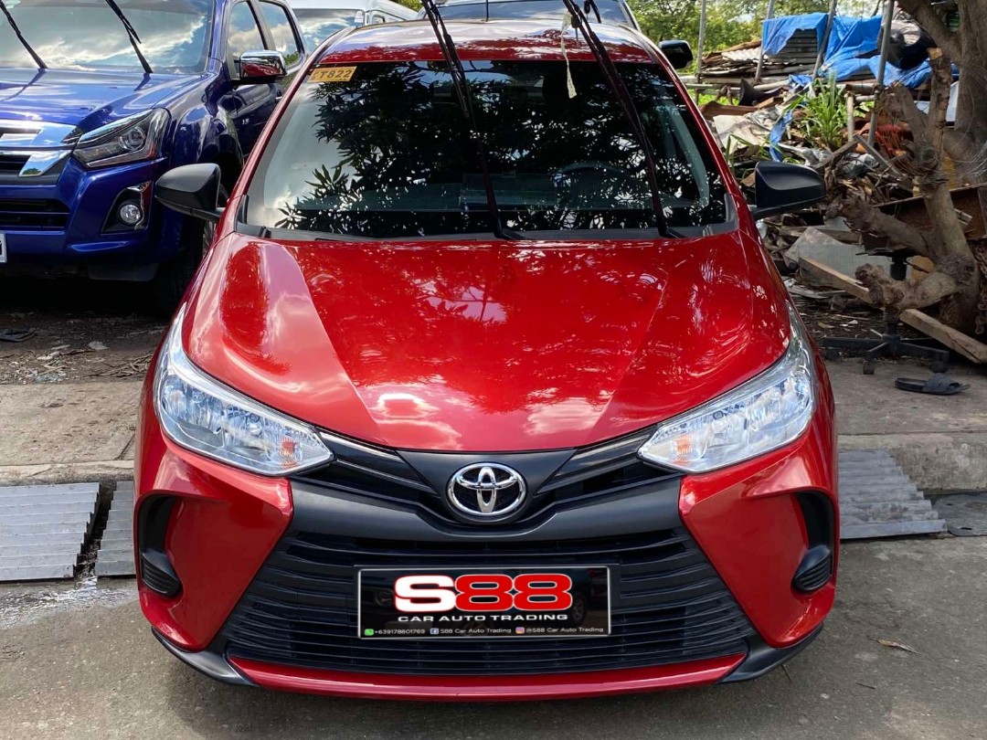 2021 Toyota vios 1.3 xe cvt red Auto, Cars for Sale, Used Cars on Carousell