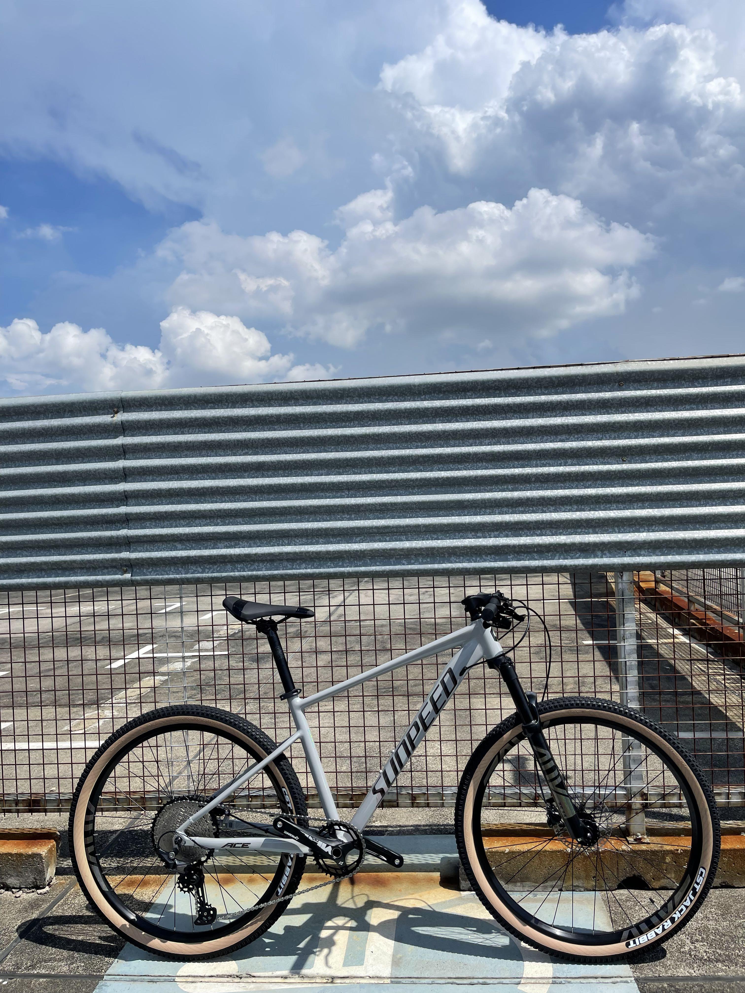 [sold ] Sunspeed ACE Hardtail suspension MTB Mountainbike shimano m6100 ...