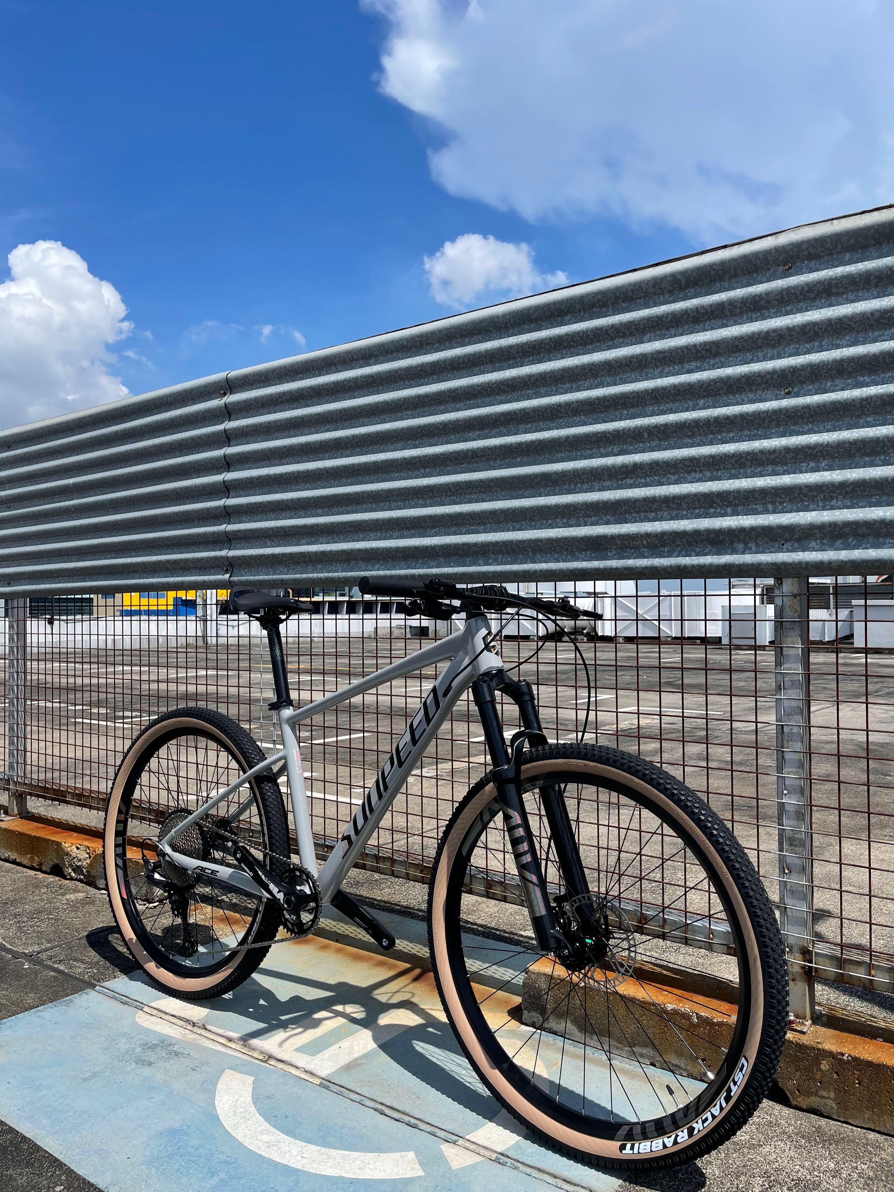 [sold ] Sunspeed ACE Hardtail suspension MTB Mountainbike shimano m6100 ...