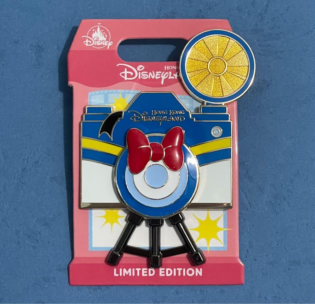 迪士尼徽章 Disney Pin香港迪士尼 Hong Kong Disneyland 相機系列 Camera Series 限量版徽章 ...