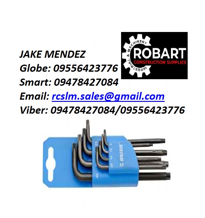 " UNIOR " TORX KEY W/HOLE SET 220/7TXPH, Commercial & Industrial ...