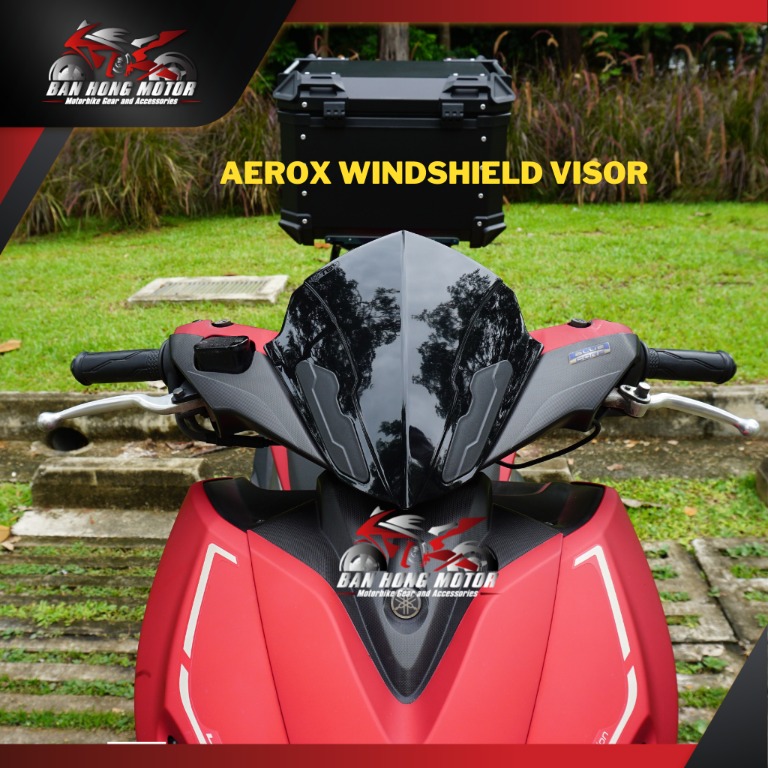 Aerox V1 / V2 Windshield Visor, Motorcycles, Motorcycle Accessories on ...