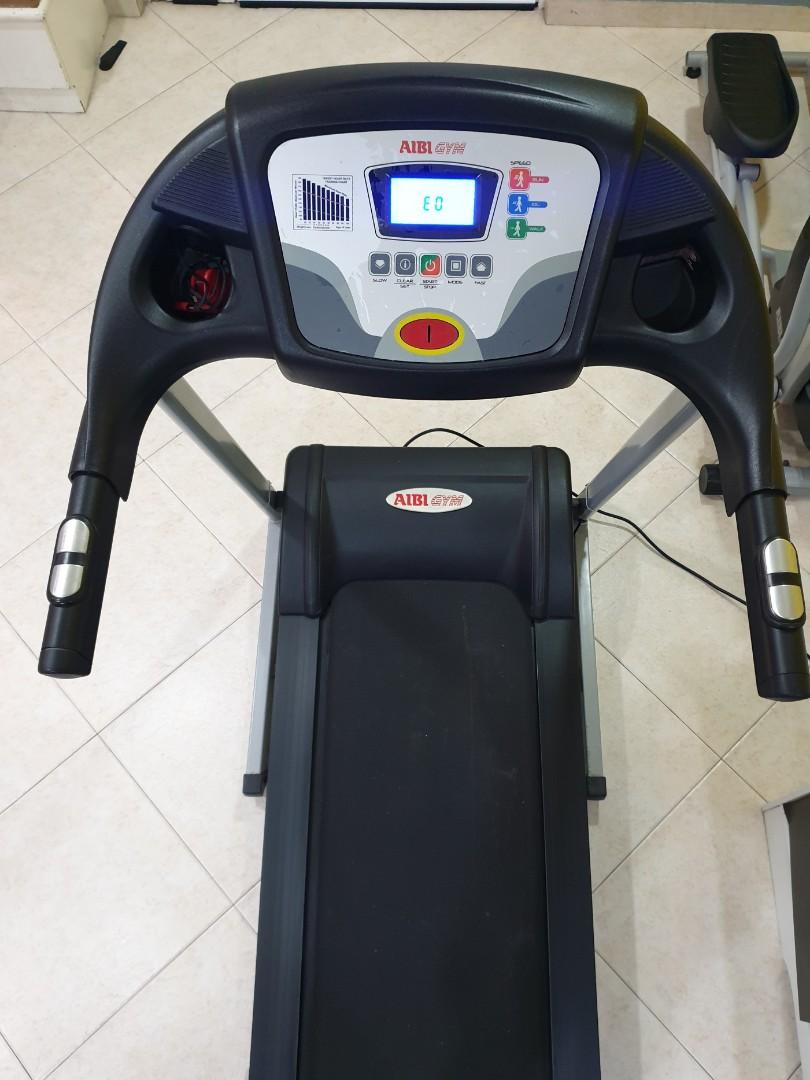 AIBI GYM Motorised Treadmill AB-T100, Sports Equipment, Exercise ...
