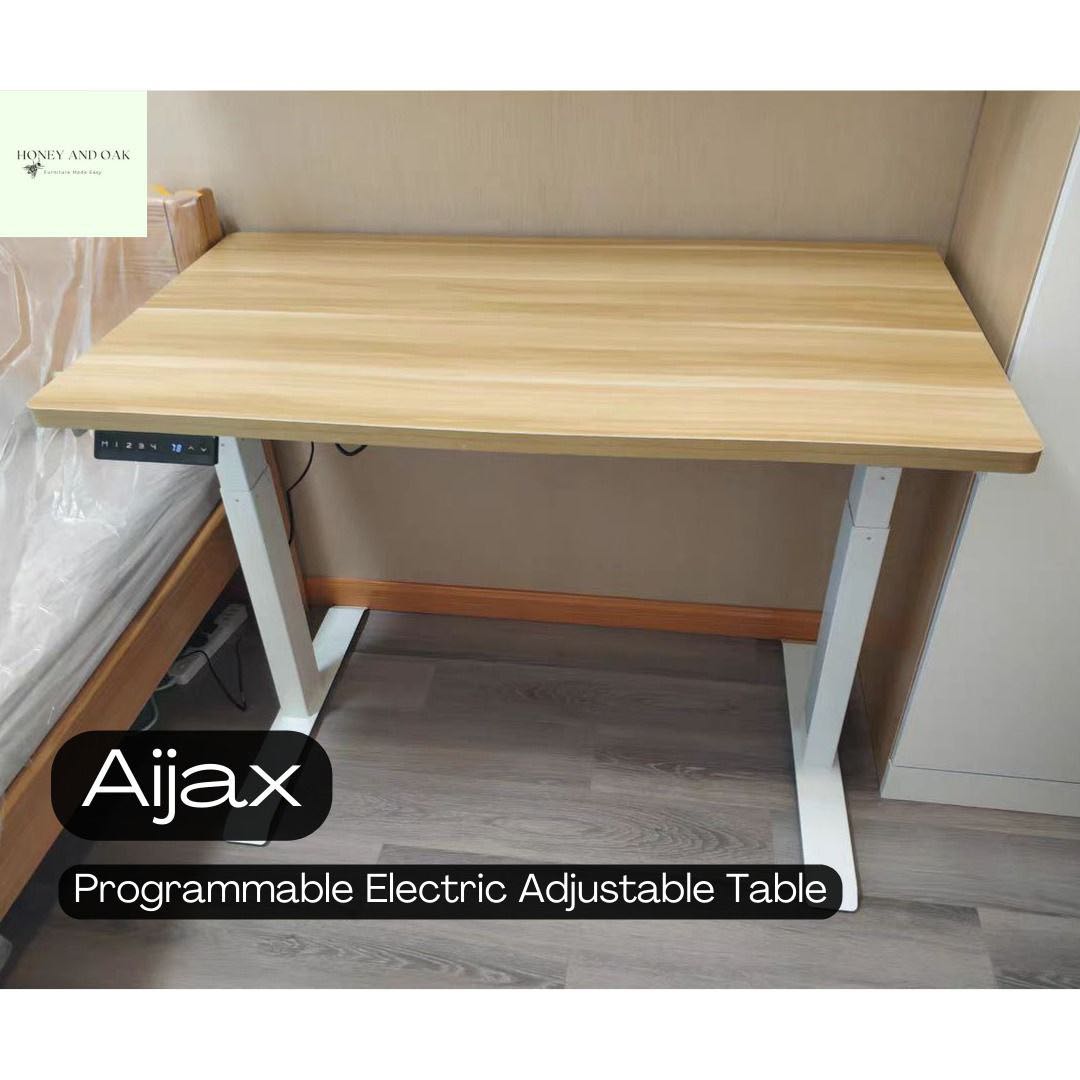 AIJAX Programmable Electric Adjustable Table, Furniture & Home Living ...