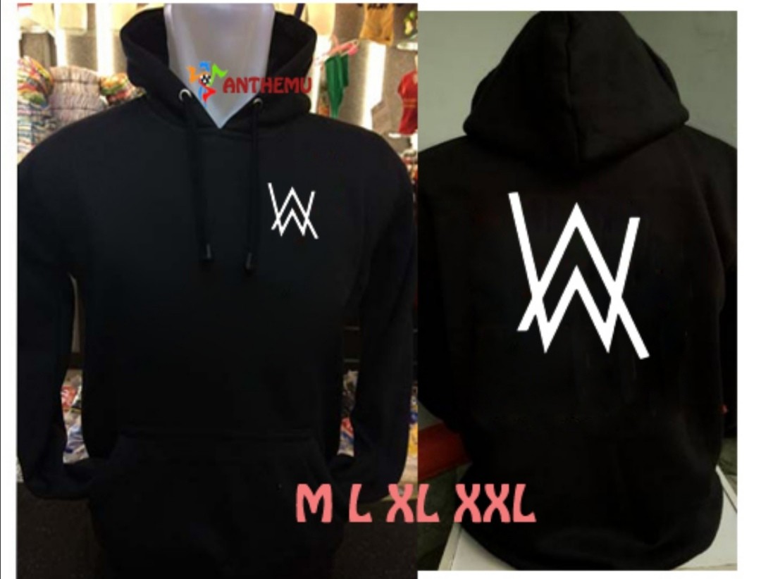Alan walker hoodie bLack, Men's Fashion, Coats, Jackets and Outerwear ...