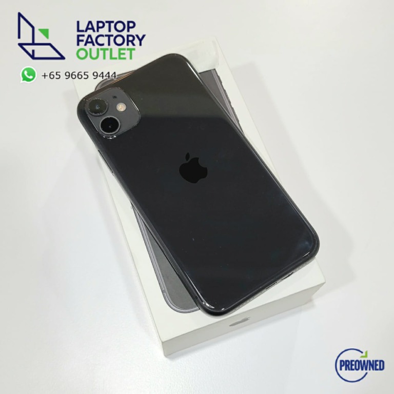 APPLE IPHONE 11 (A2221) 128GB (BLACK), Mobile Phones & Gadgets, Mobile ...