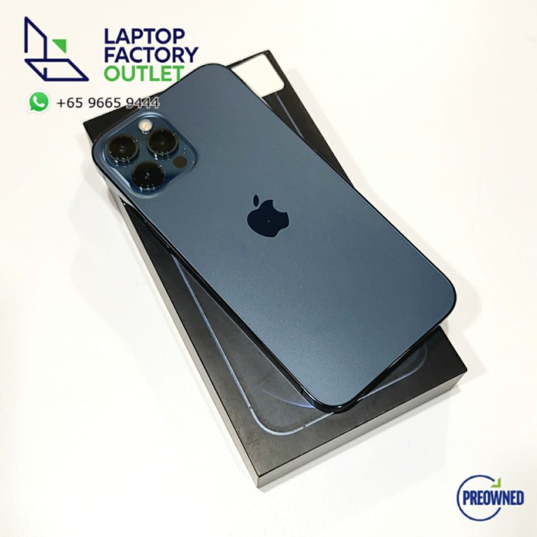 APPLE IPHONE 12 PRO MAX (A2411) 256GB (PACIFIC BLUE) on Carousell