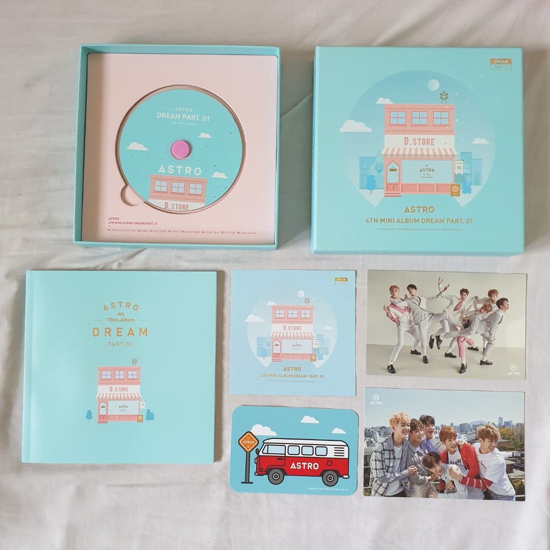 ASTRO DREAM ALBUM PART 1 - DAY VERSION (UNSEALED), Hobbies & Toys ...