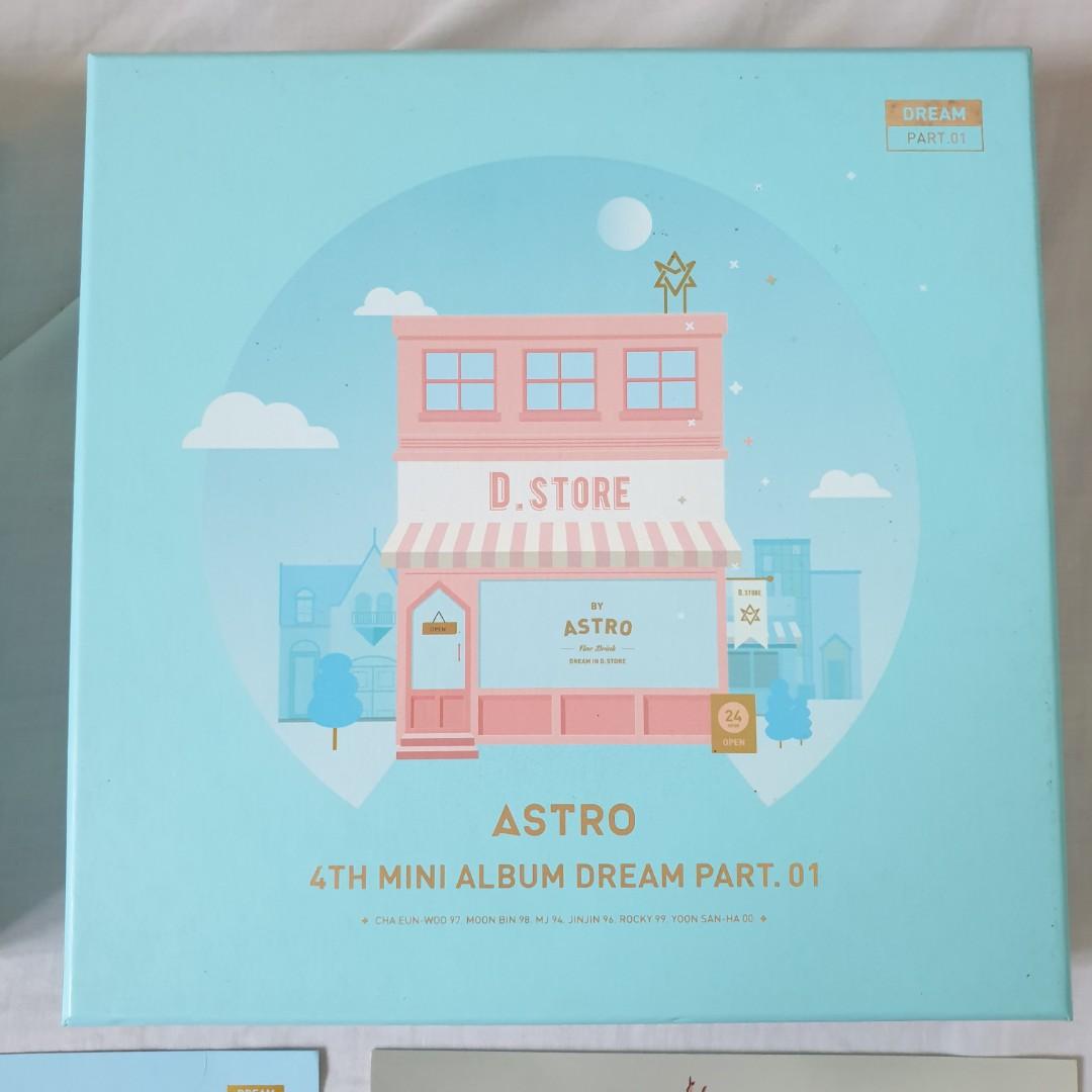 ASTRO DREAM ALBUM PART 1 - DAY VERSION (UNSEALED), Hobbies & Toys ...