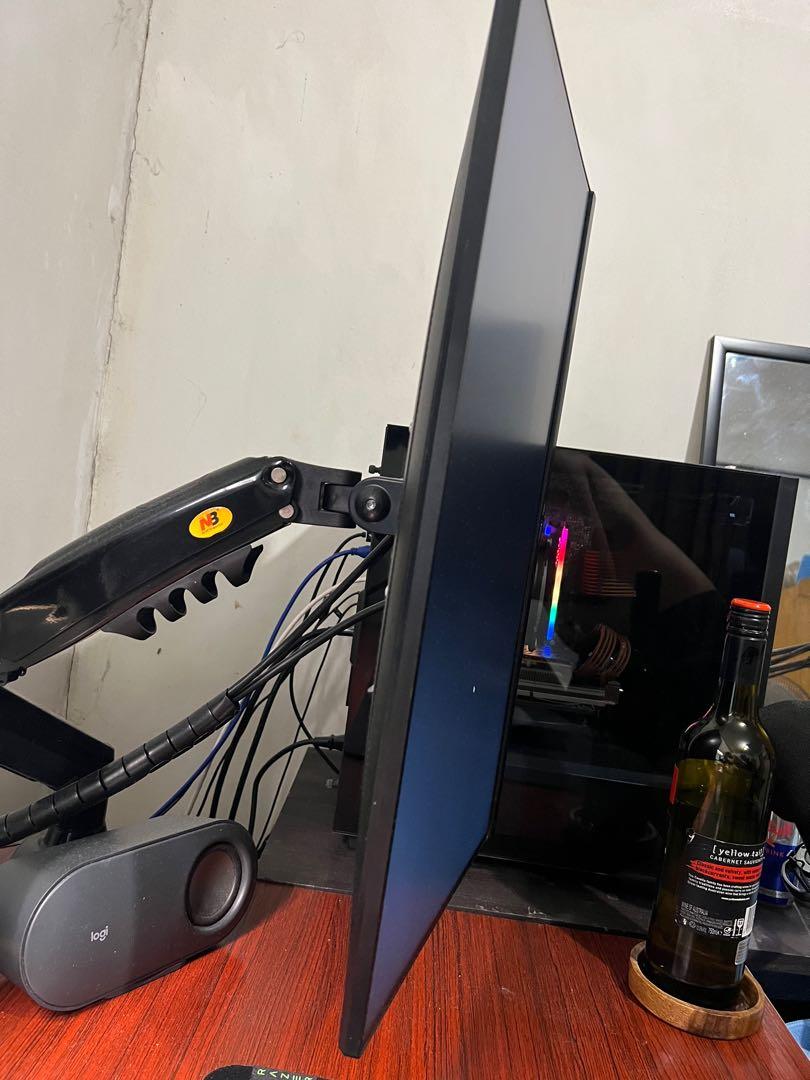 Asus VP249 (24.5”, 144hz) + NB Monitor Arm, Computers & Tech, Desktops ...