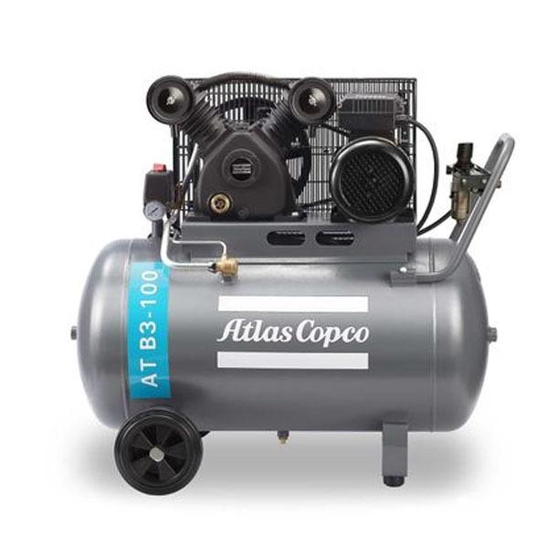 Atlas Copco 3hp Cast Iron Piston Type Air Compressor, Commercial ...