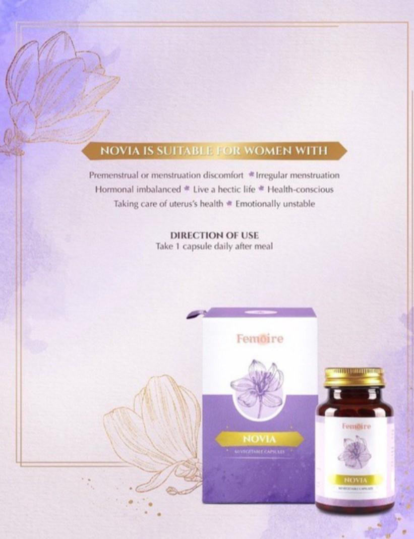 Authentic Femoire Novia (2 for $100), Health & Nutrition, Health ...
