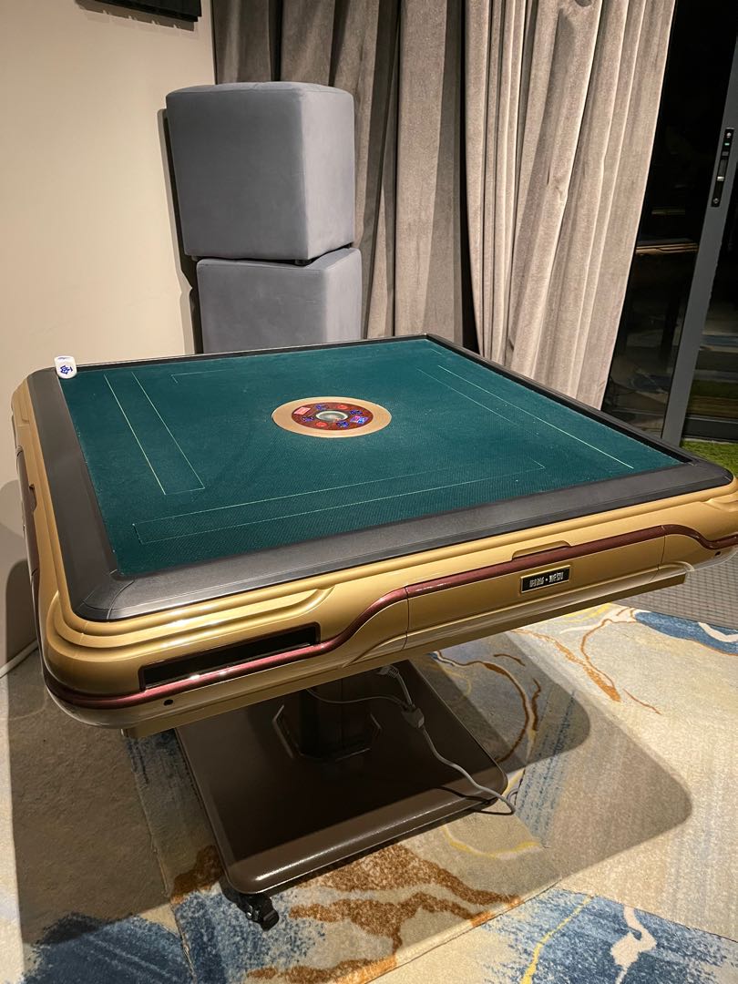 Automatic Mahjong Table (Slim) with Hydraulic, Furniture & Home Living ...