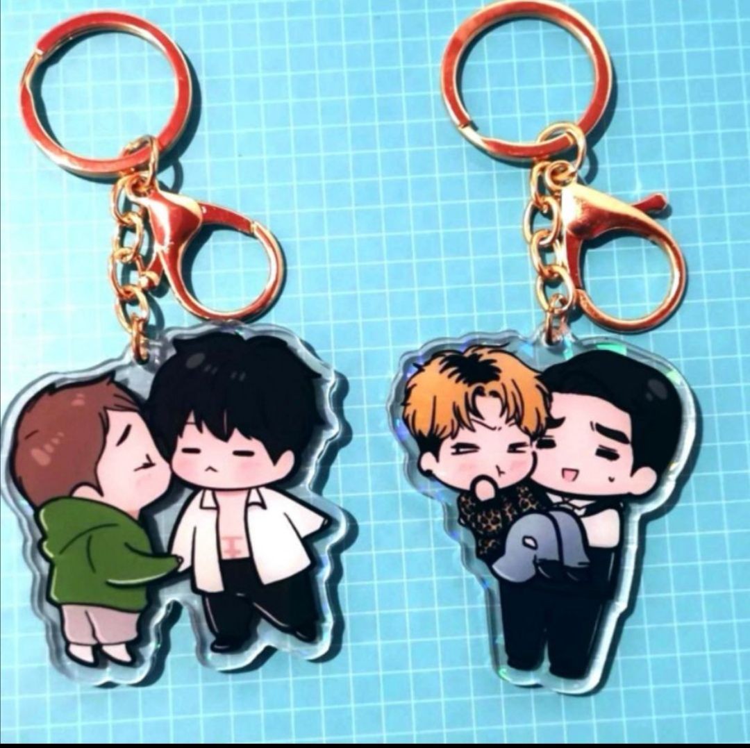 BJ Alex Yaoi BL Keychain (BJ MD Chanwoo DG BJ Alex), Hobbies & Toys ...