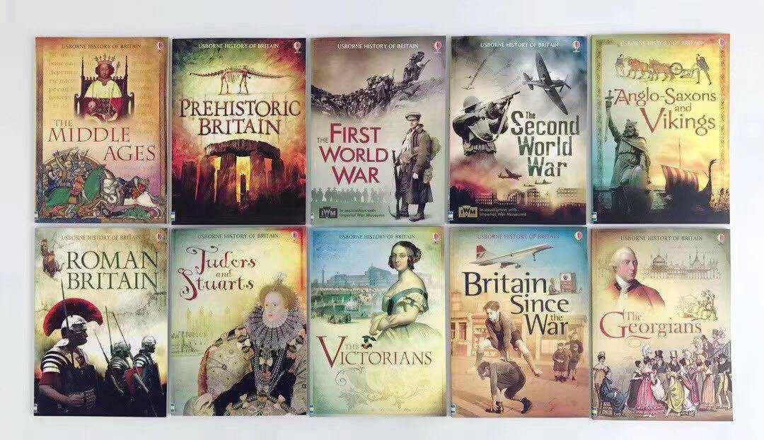 BN Usborne History of Britain Ten Books, Hobbies & Toys, Books ...