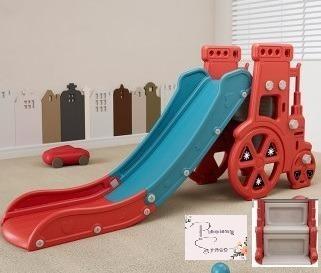 (SG Ready) Kids / Children Train Slides With Stair Covers (Height ...
