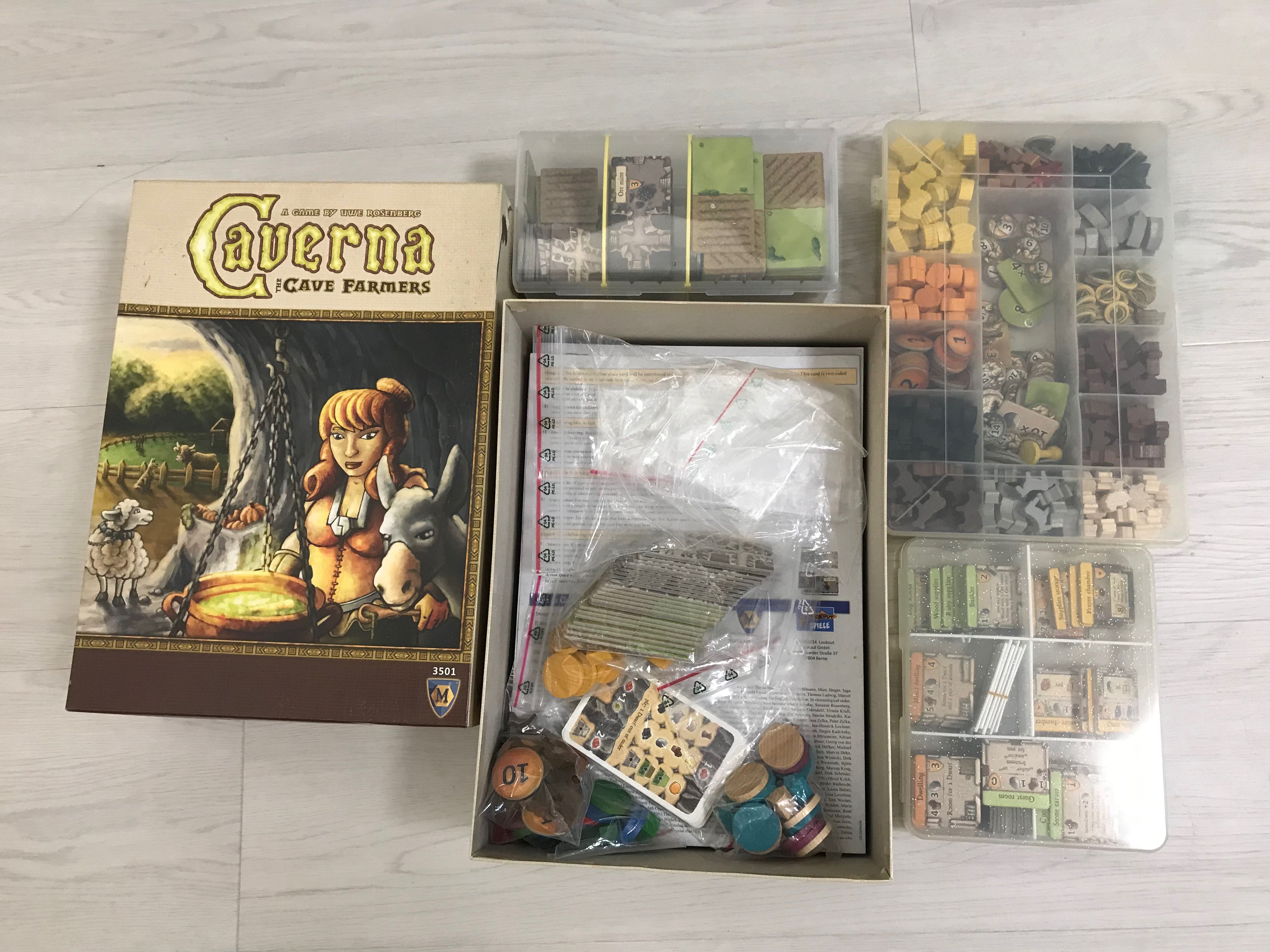 Caverna Boardgame, Hobbies & Toys, Toys & Games on Carousell