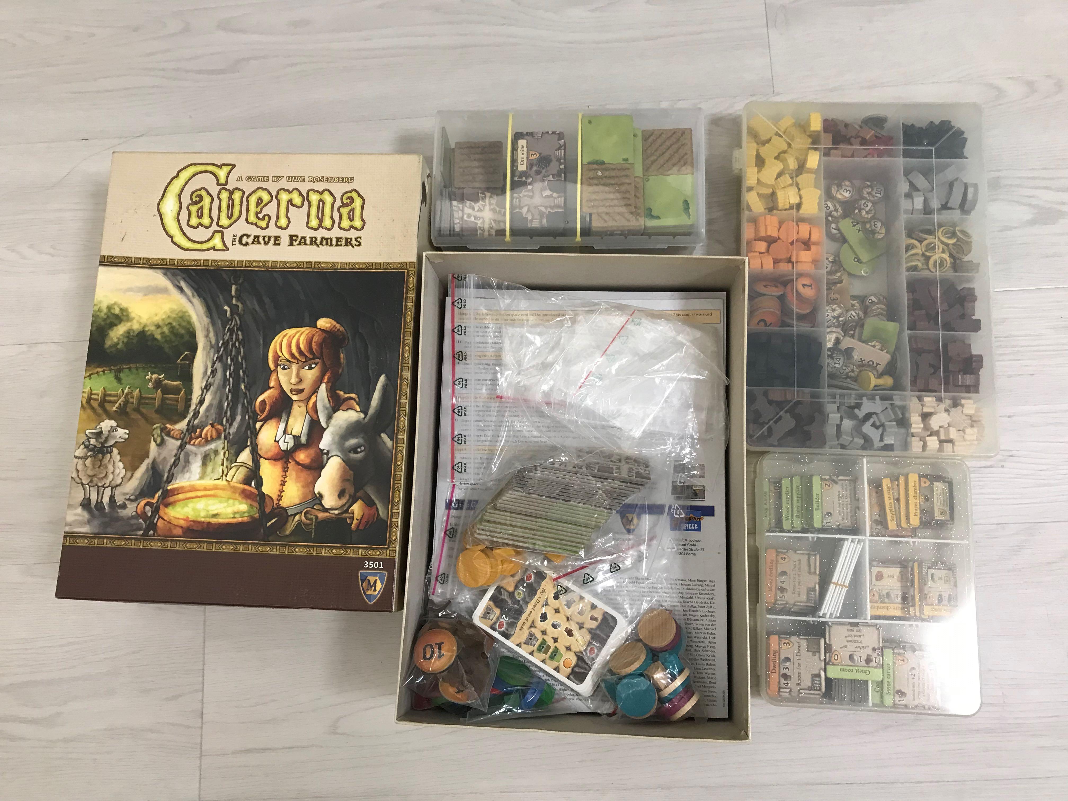 Caverna Boardgame, Hobbies & Toys, Toys & Games on Carousell