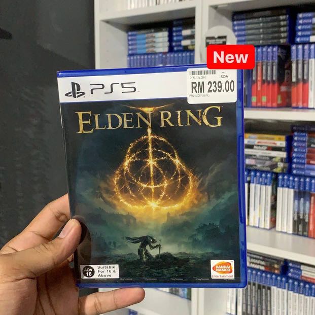 CD GAME PS5 Elden Ring, Video Gaming, Video Games, PlayStation on Carousell