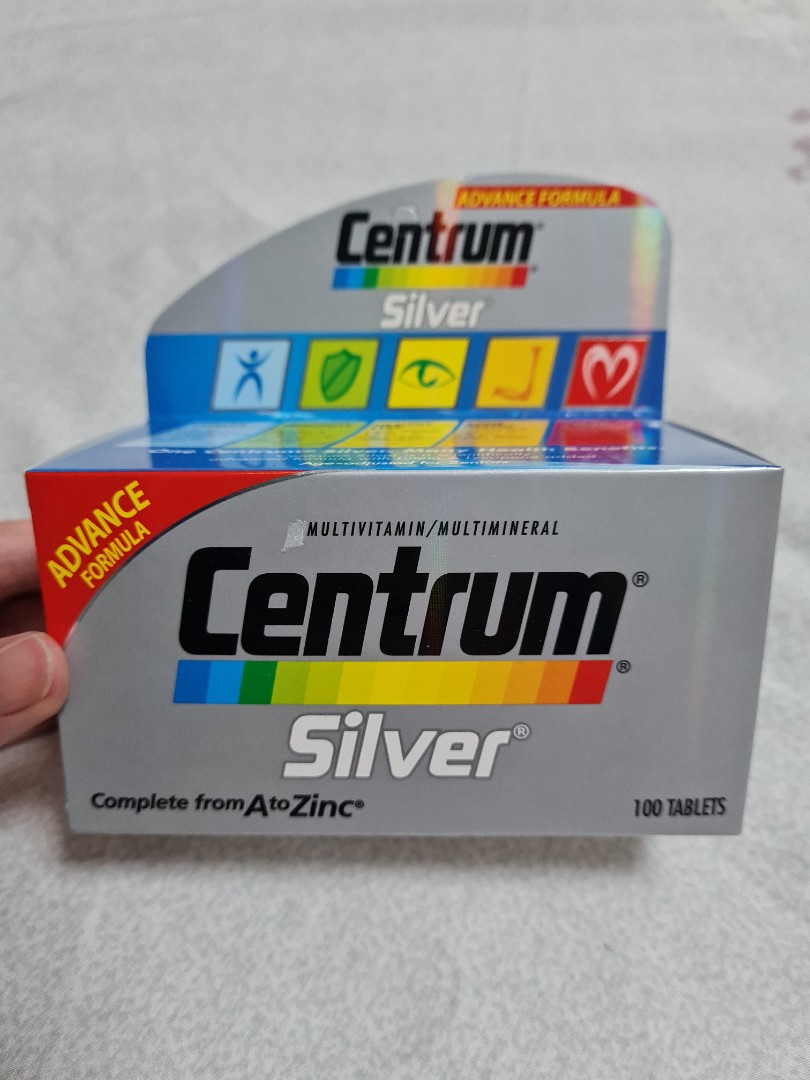 Centrum Silver for Seniors 100 tablets (new) + 90 tablets (from opened ...