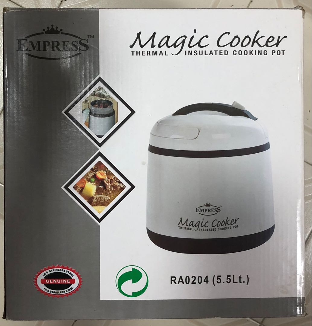*Clearance NEW* Empress Magic Cooker thermal insulated cooking pot, TV ...