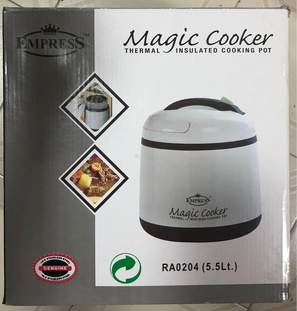 *Clearance NEW* Empress Magic Cooker thermal insulated cooking pot, TV ...