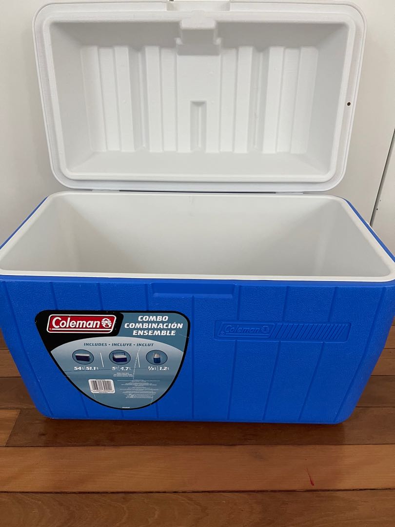 Coleman rolling icebox, Furniture & Home Living, Home Improvement ...