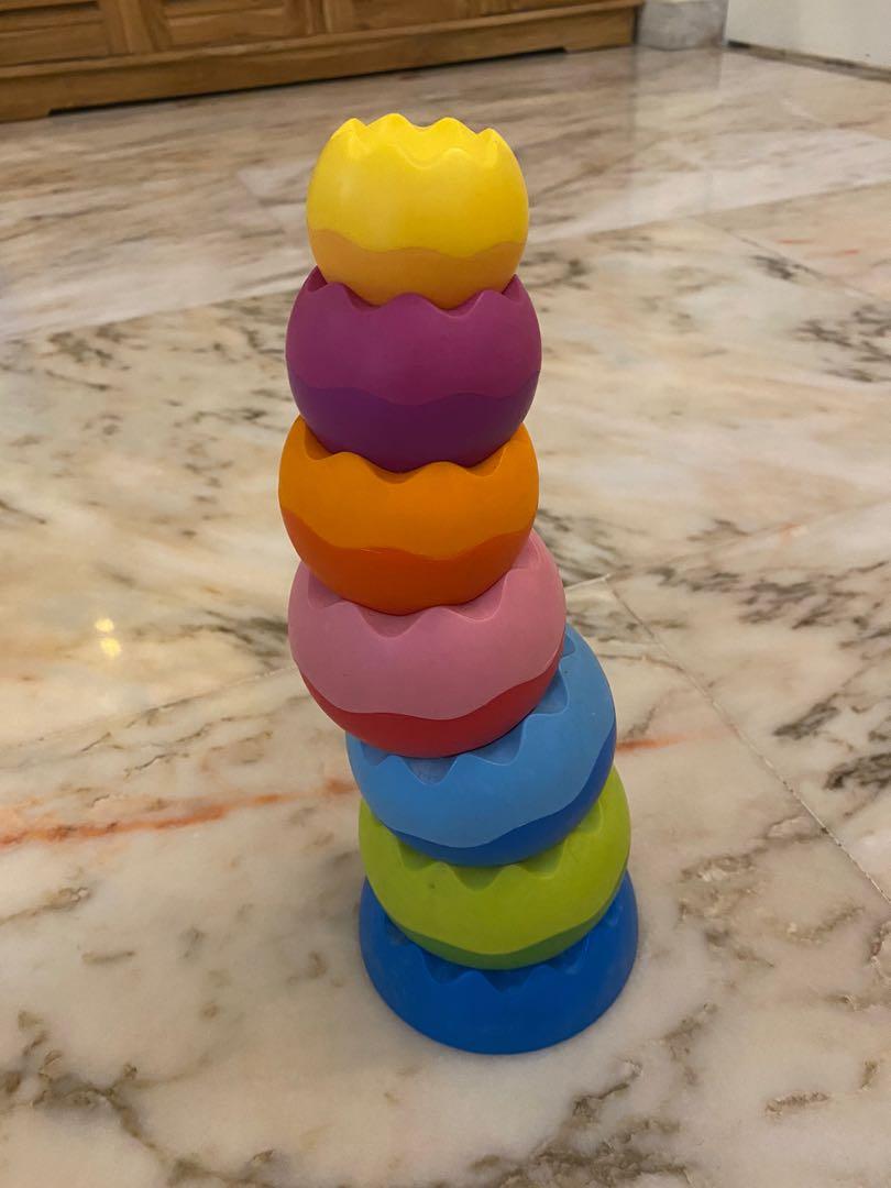 Colorful stacking toy, Babies & Kids, Infant Playtime on Carousell
