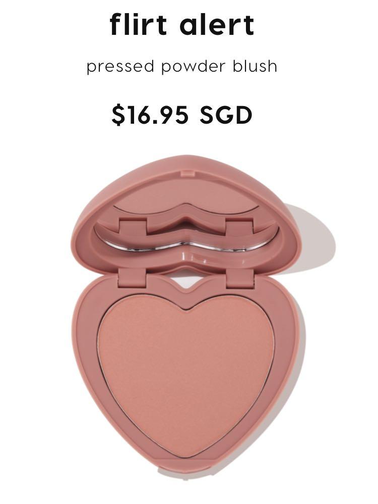 Colourpop Heart Blush Pressed Powder Blush, Beauty & Personal Care ...