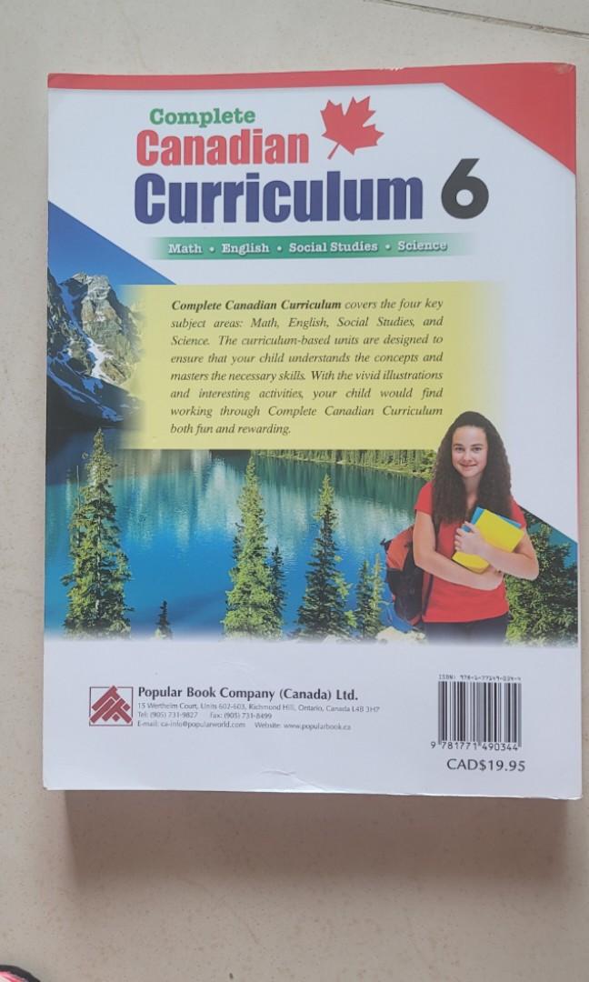 Complete Canadian Curriculum 6, 興趣及遊戲, 書本 & 文具, 教科書 - Carousell