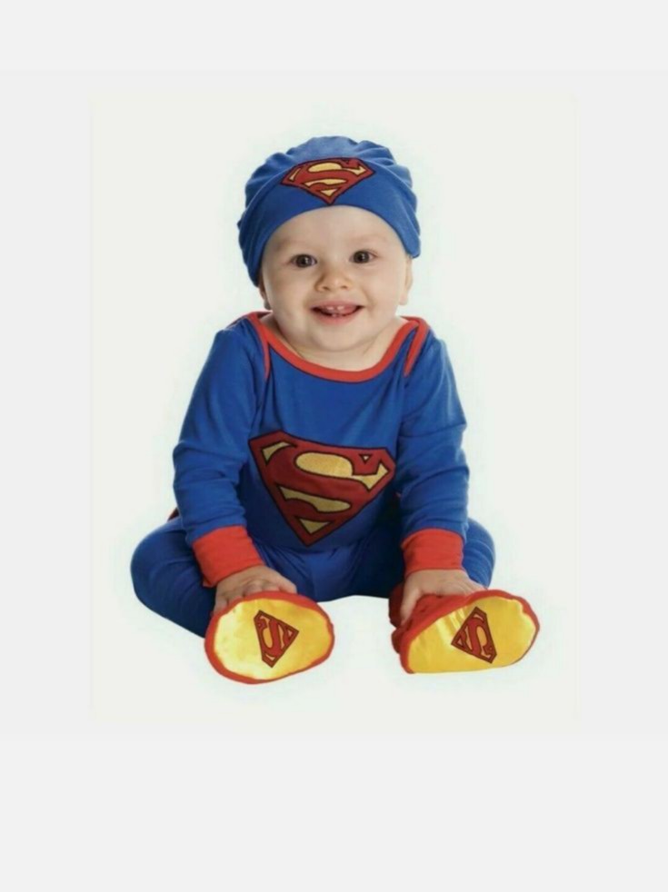Costume DC Super Friends Superman Infant (6-12 months) Hero Outfit GF ...
