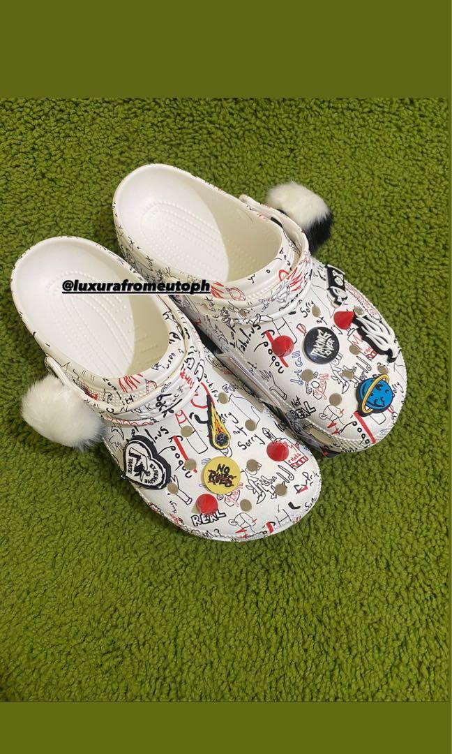 CROCS CRUELLA COLLAB, Women's Fashion, Footwear, Slippers and slides on ...