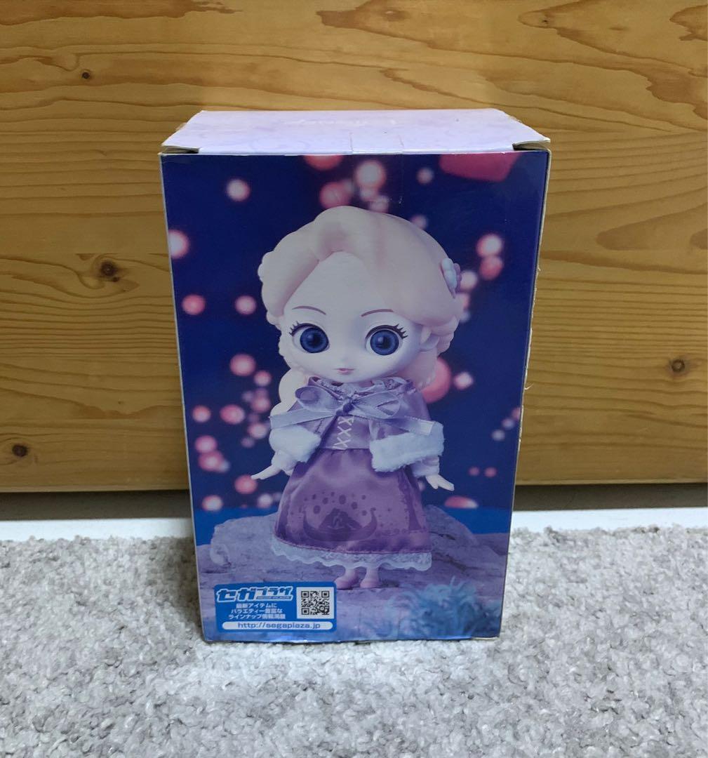 Authentic CUICUI Disney Sega Figurine Doll Rapunzel Winter Version, Hobbies & Toys, Toys & Games ...