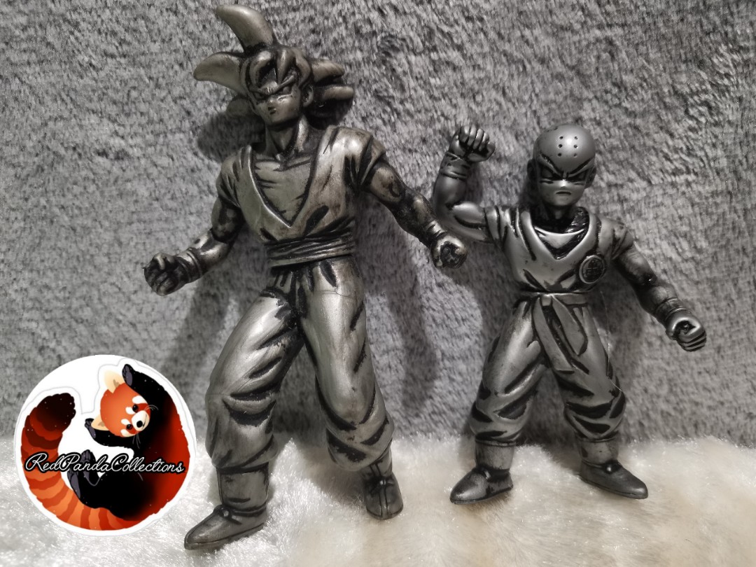 DBZ Dragonball Z Metallic Silver Figures Set, Hobbies & Toys, Toys ...
