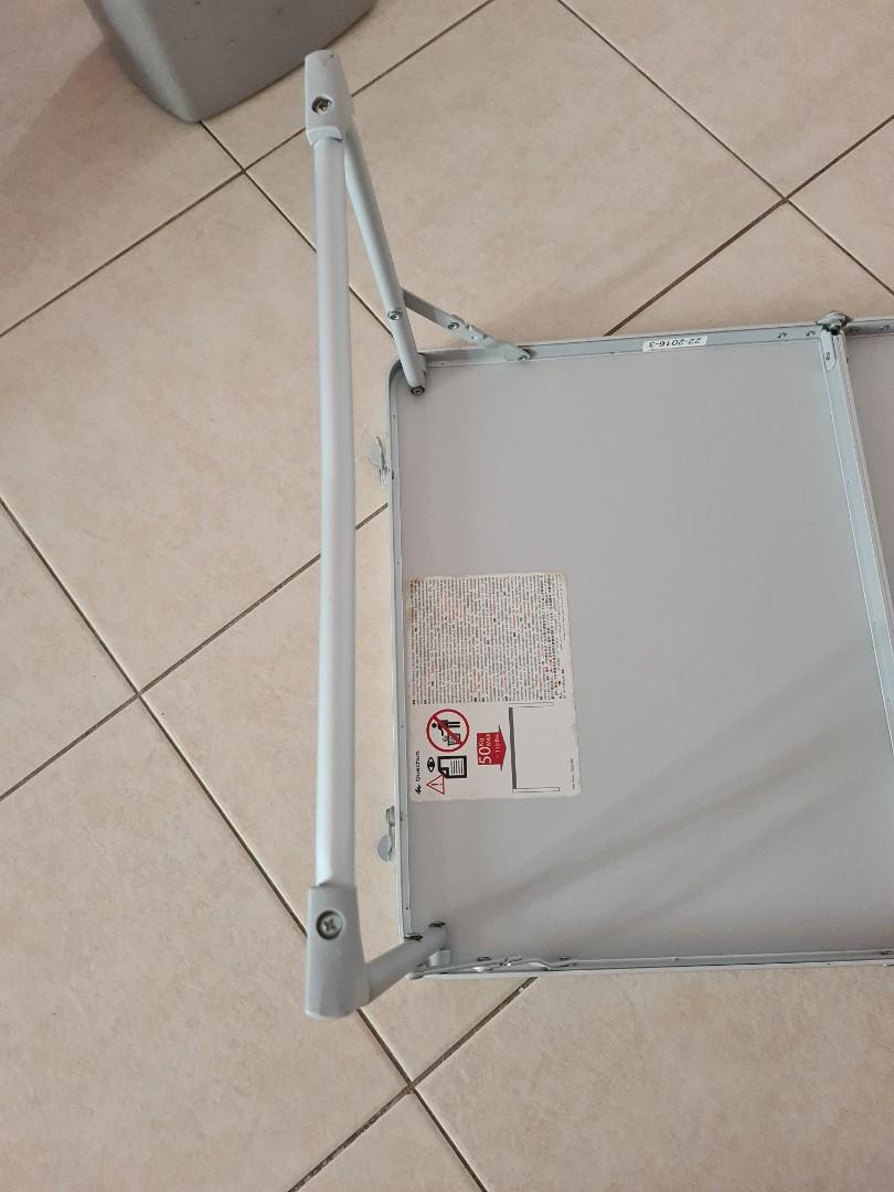 Decathlon Foldable small table, Furniture & Home Living, Furniture ...