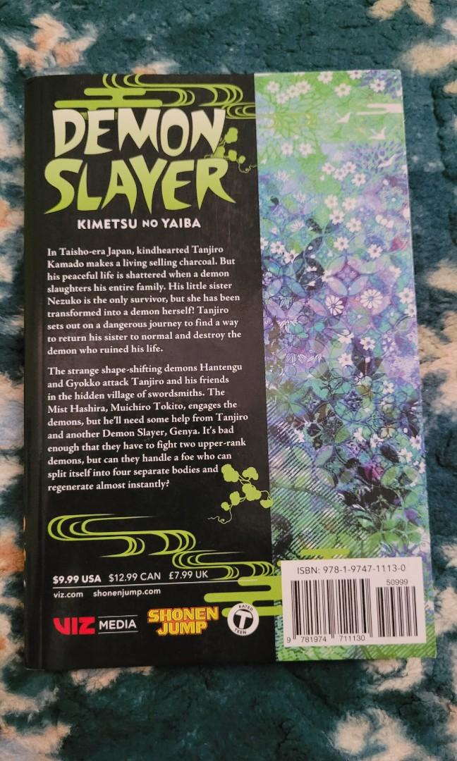 Demon Slayer Kimetsu No Yaiba Vol 13 Eng Shonen Jump, Hobbies & Toys ...