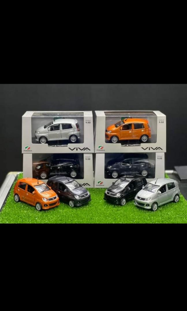 diecast produa viva alza myvi scale 1/32, Hobbies & Toys, Toys & Games ...
