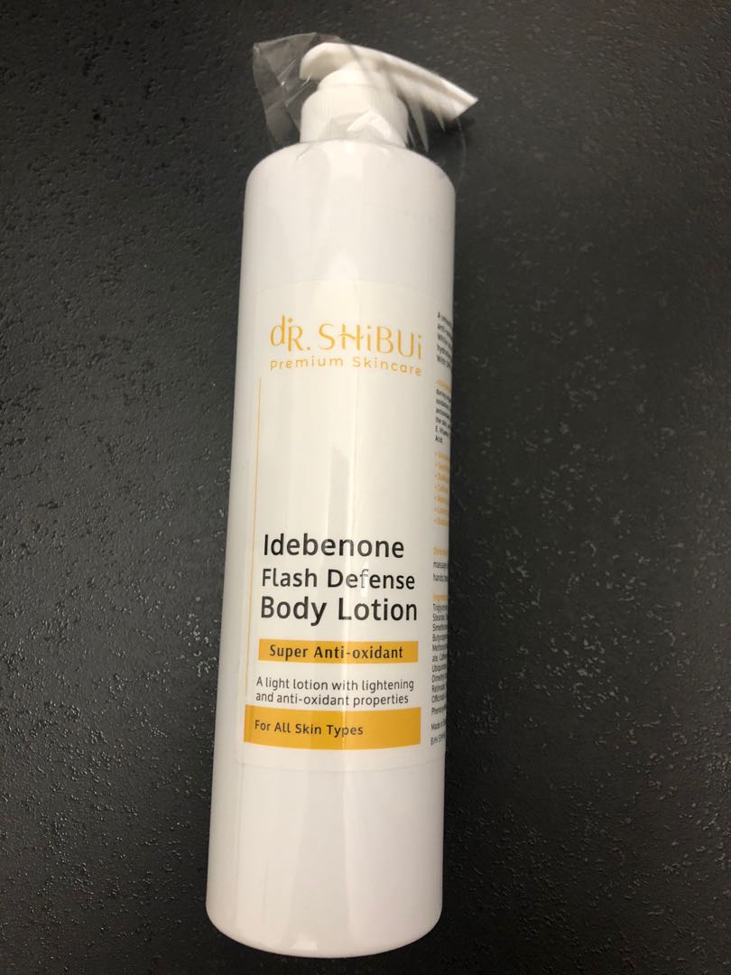 Dr Shibui Idebenone Flash Defence Body lotion, Beauty & Personal Care ...