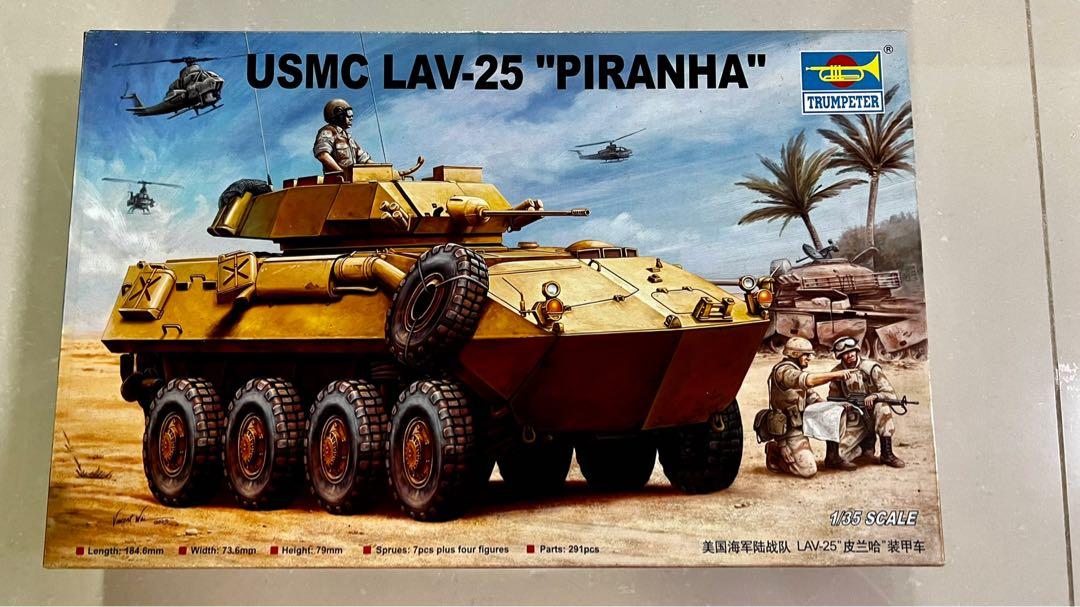 Dragon - USMC LAV-25 “Piranha, 1/35 Scale, Hobbies & Toys, Toys & Games ...